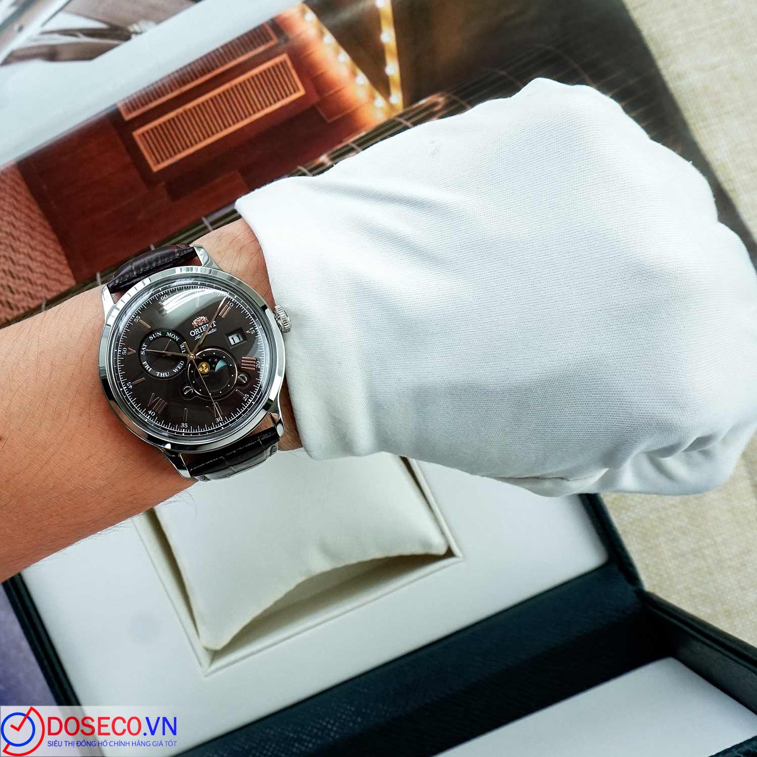 ORIENT CLASSIC SUN AND MOON RA-AK0804Y10B (RA-AK0804Y30B)